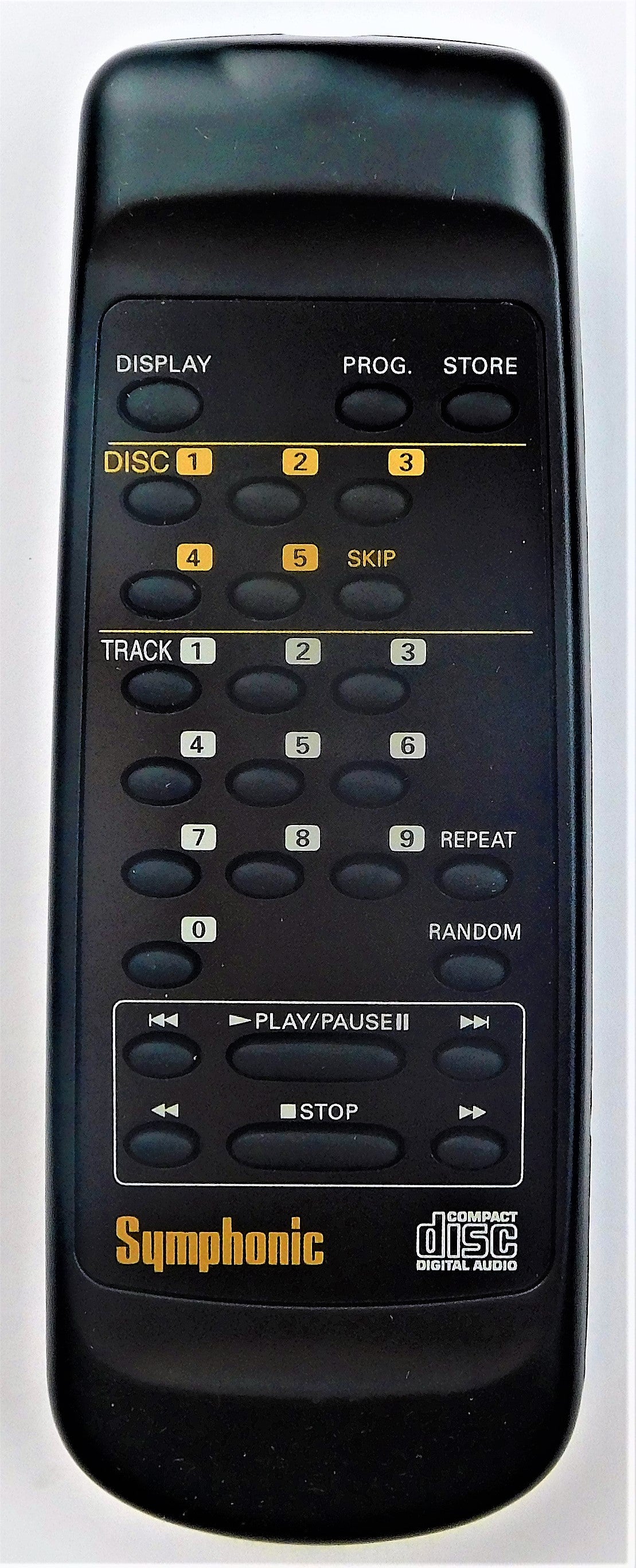 Original OEM replacement remote control for Symphonic 5 Disc Changer P ...