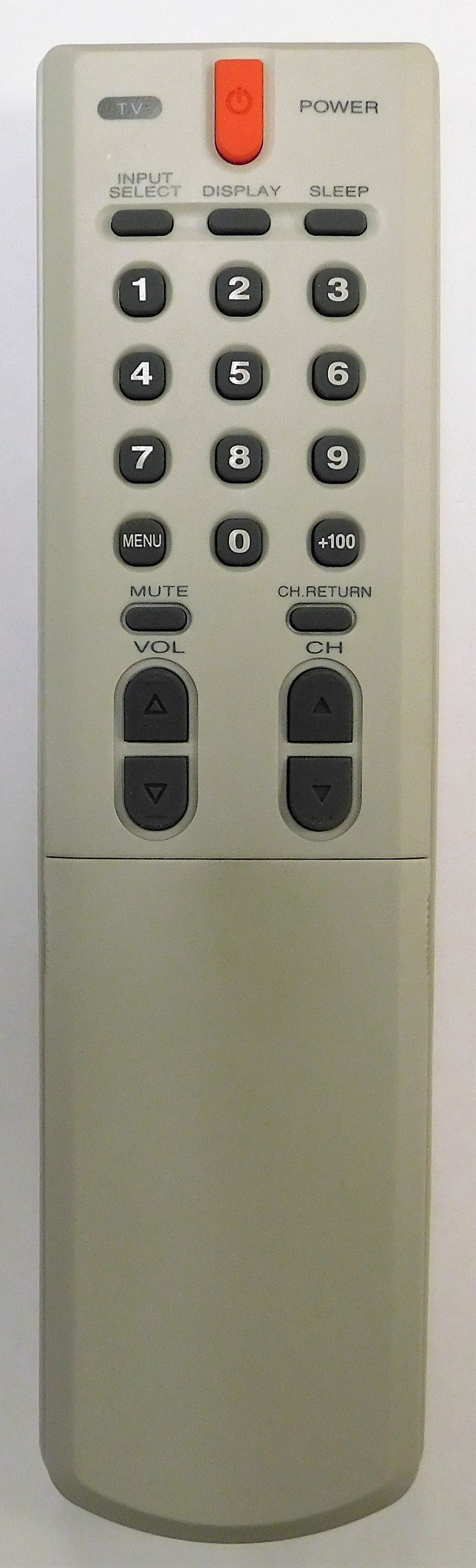 OEM replacement remote control for Sylvania, Symphonic CRT TVs NE300UD ...