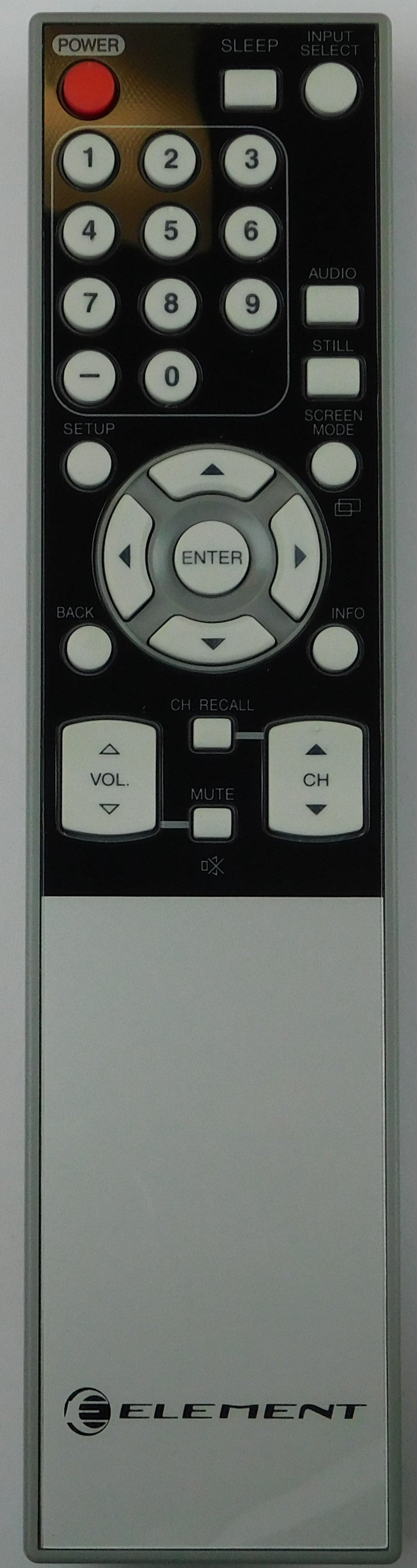 OEM replacement remote control for Element LCD TVs NF026UD – Funai ...