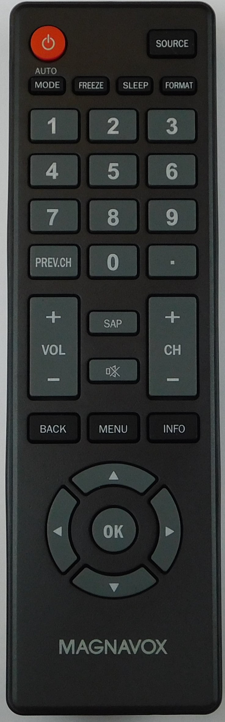 Original OEM replacement remote control for Magnavox LED/LCD TVs NH300 ...