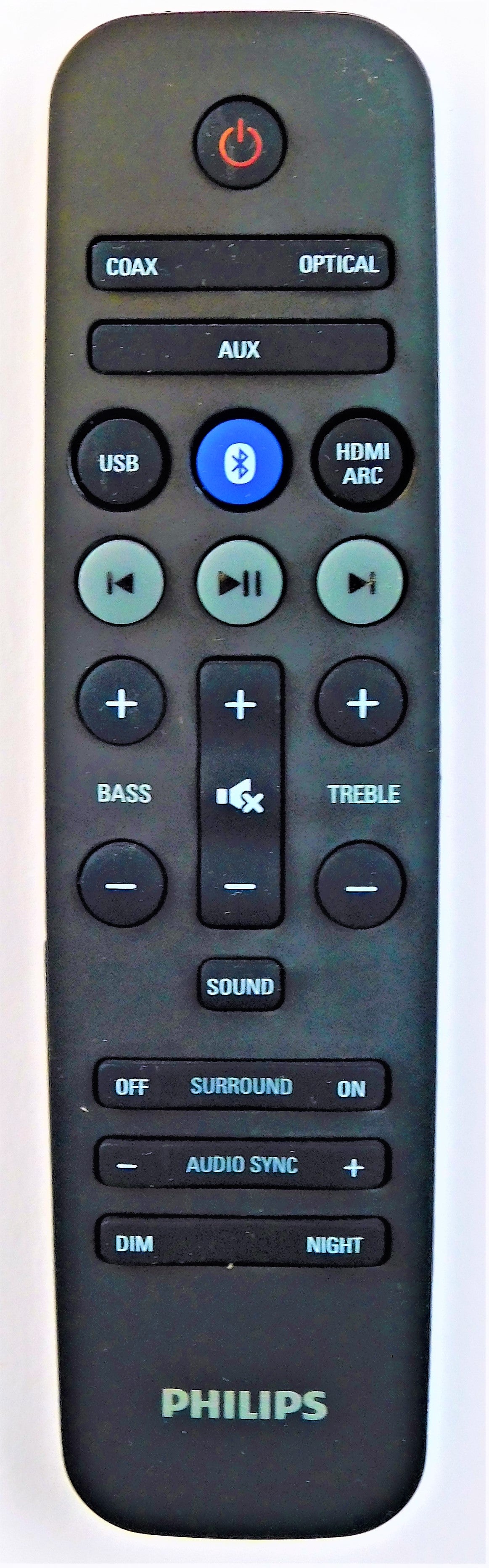 Original OEM replacement remote for Philips Sound Bar WIR125001-9505 ...